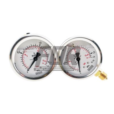 WIKA Model 213.53.063 Liquid filled pressure gauge